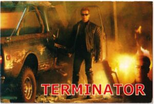 Pocket Calendar: Terminator (Ukraine(Movies) Col:UA-2004-Movie-011.01