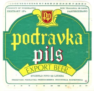 Drink Label: Podravkla (PROIZVODI PODRAVKA INDUSTRIJA, Croatia(Made in ...