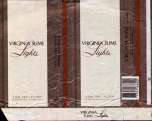 Cigarette Pack: Virginia Slims Lights (Argentina(Virginia Slims Lights ...