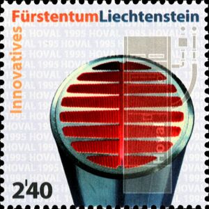 Stamp: AluFer Heating Surface (Liechtenstein(Technical Innovations) Mi ...