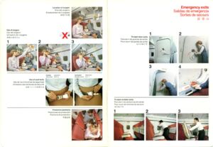 Safety Card: B-737 (United Airlines, United States of AmericaCol:UAL-US ...