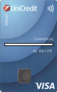 Bank Card: UniCredit Always - Commercial (UniCredit Banca, ItalyCol:IT ...
