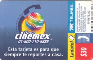 Phonecard: Cinemex Bienvenido a Casa - Perro (Telmex - Ladatel, Mexico ...