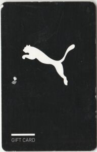 Gift Card: Black Gift Card (PUMA, Australia(Logo) Col:AUS-PUMA-006