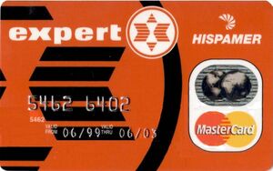 Bank Card: Expert (Banco Hispano Americano, SpainCol:ES-MC-0262.03