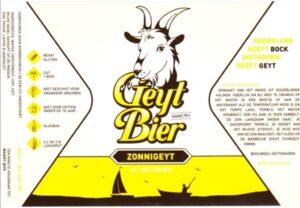 Etiqueta de Bebida: Geyt bier - Zonnigeyt (Bierbrouwerij De Eem ...