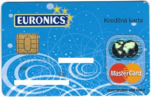 Bank Card: Euronics - Cetelem (Cetelem Slovensko, SlovakiaCol:SK-MC-0071.01