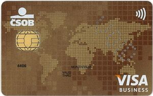 Bank Card: ČSOB Business (ČSOB, SlovakiaCol:SK-VI-0053