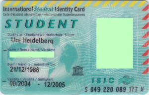 Functional Card: International Student Identity Card (ISIC) - Uni ...