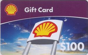 Gift Card: Logo sign purple 100$ (Shell, United States of America(Shell ...