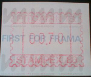 Stamp: ATM Label (Pitcairn IslandsMi:PN ATM1,Yt:PN D1,Sev:PN 278