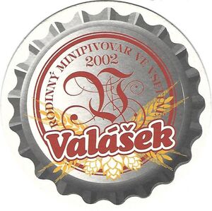 Beer Coaster: Valasek (Valasek, Czech Republic) Col:CZ-004523