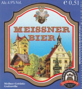 Drink Label: Meissner Bier (Brauerei Bauer Schwarzenfeld, Germany ...