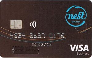 Bank Card: Visa Business (FM Bank PBP SA./Nest Bank SA, PolandCol:PL-VI ...