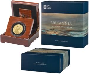 Coin: 500 Pounds (Britannia The Spirit of a Nation) (United Kingdom of ...