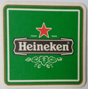 Beer Coaster: Heineken (Heineken, Netherlands) Col:NL-004180