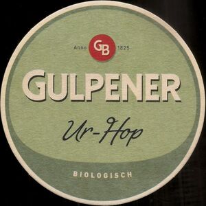 Posavasos de Cerveza: Gulpener Ur-Hop (Gulpener, Países BajosCol:NL-004203
