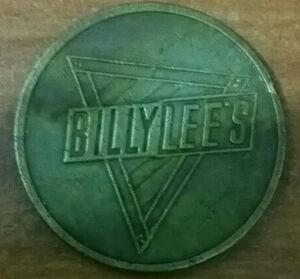 Token: Billy Lee's (United States of America(Advertising Tokens) Col:US ...