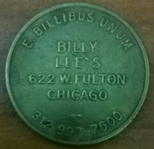 Token: Billy Lee's (United States of America(Advertising Tokens) Col:US ...