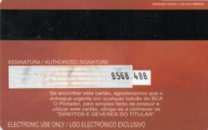 Tarjeta de Banco: BCA Banco Comercial do Atlantico (BCA Banco Comercial ...