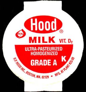 Mini Cup Lid: Milk (Hood, United States of America(ES) Col:US-CC-0780 🥛