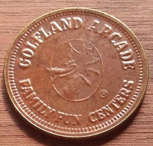 Token: Golfland Arcade . No Cash Value (United States of America(Family ...