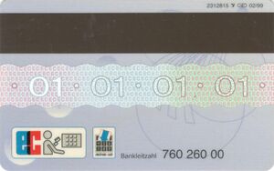 Bankkarte: Norisbank ec 01-02-99 (Noris Bank, Deutschland ...