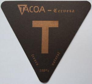Posavasos de Cerveza: Tacoa (Tacoa, EspañaCol:ES-001738 🍺