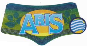 Etiqueta de bebida: ARIS, Greek Lager Beer (FANTIS Imports INC, Estados ...