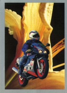Pocket Calendar: Honda-CBR250 RR (Russia(Motors) Col:RUS-1994-Motor-001.03