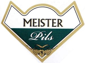 Drink Label: Meister Pils (Mauritius Brauerei Zwickau GmbH, Germany ...