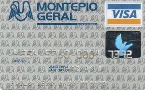 Bank Card: Montepio Geral (Montepio Geral, Portugal) Col:PT-VI-0072