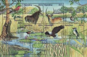 Stamp: Wildlife of the Caprivi Strip (Namibia(Wildlife of the Caprivi ...