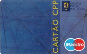 Tarjeta de Banco: Cartão CPP (Credito Predial Portugues, PortugalCol:PT ...
