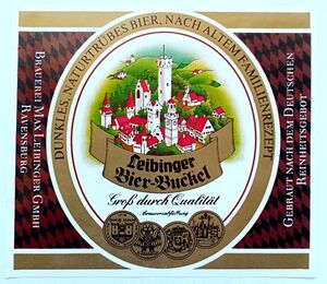 Drink Label: Leibinger Buckel (Brauerei Max Leibinger GmbH, Germany ...