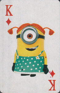 Game Card: Fata minion (Playing Cards - Despicable Me 2Col:RO-DM2-001.49