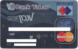 Bank Card: Bank Yahav Isracard (Bank Yahav, IsraelCol:IL-MC-0051