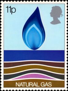 Stamp: Natural gas (United Kingdom of Great Britain & Northern Ireland ...