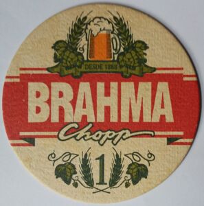 Beer Coaster: Brahma (AMBEV - Companhia de Bebidas das Américas ...