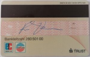 Bank Card: Maestro (Landessparkasse zu Oldenburg, Germany, Federal ...