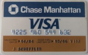 Bank Card: Chase Manhattan (Chase Manhattan Bank USA, N.A., United ...