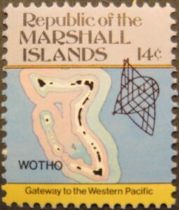 Stamp: Wotho (Marshall Islands(Maps and Navigation) Mi:MH 40A,Sn:MH 40 ...