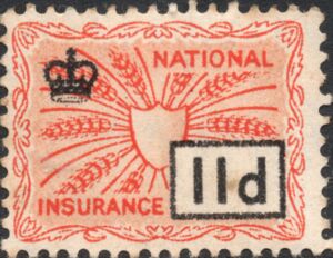 Stamp: National Insurance (United Kingdom: Revenue Stamps(National ...