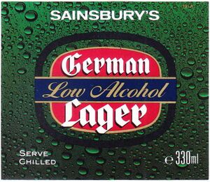 Drink Label: Sainsbury´s German Lager (Dortmunder Actien Brauerei ...