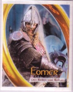 Meal Toy: 4 Eomer (Stickers, Germany(KinderRiegel - Der Herr der Ringe ...