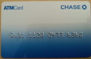Bank Card: Chase ATM card (JPMorgan Chase Bank, United States of ...