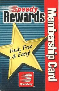 Functional Card: Speedway - Speedy Rewards (Filling Stations, United ...