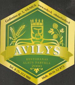 Beer Coaster: Avilys (Avilys, LithuaniaCol:LT-000224