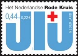 Francobolli: 140 Years Dutch Red Cross (Olanda (Paesi Bassi)(140 anni ...