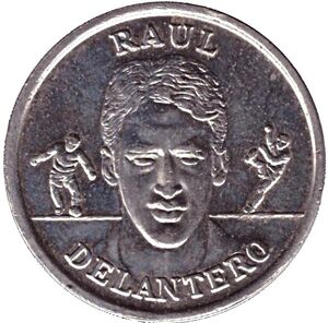 Ficha: Raul - Delantero (España(Coleccion Seleccion España 2000) Col:ES-000229